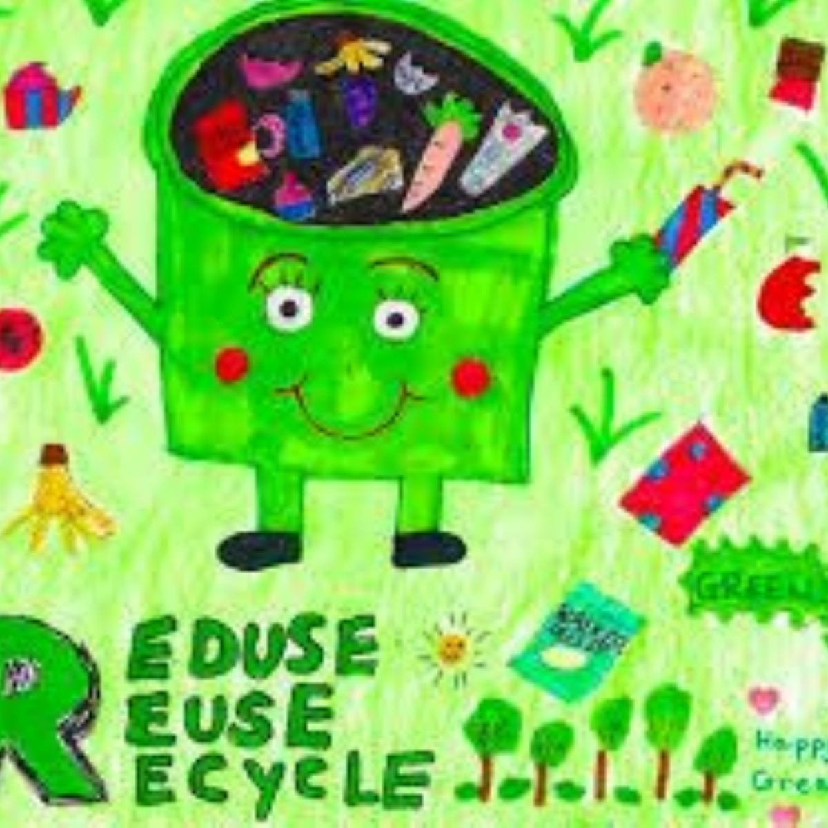 Horwood and Newton Tracey Primary School - Litter Picking - Class 4
